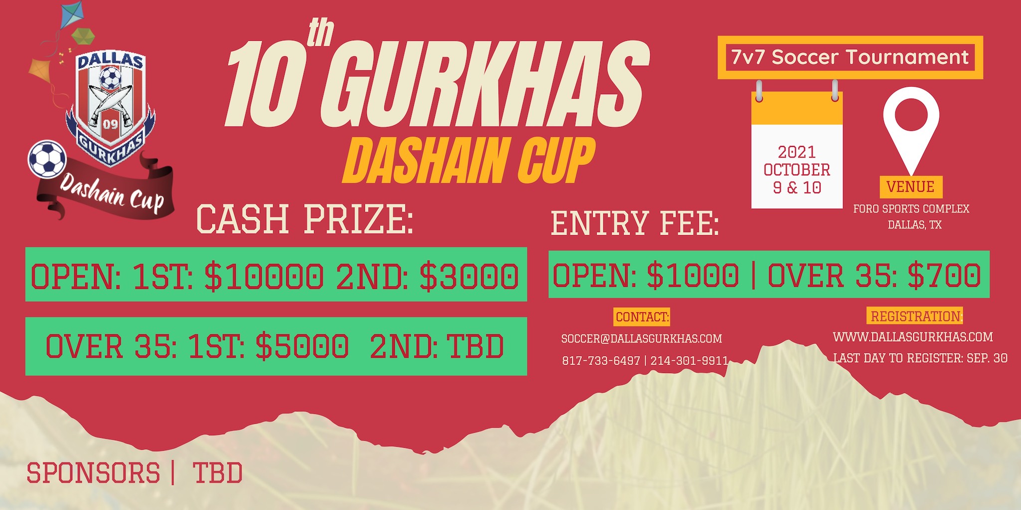 Dallas Gurkhas present 10th Annual Dashain Cup 2021 – Dallas Gurkhas ...